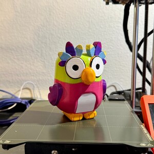 Bluey Chattermax | STL File | 3D Printed | Kids | Art Project | Cartoon ...