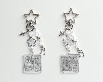 Wave to Earth Inspired Keychain - Etsy