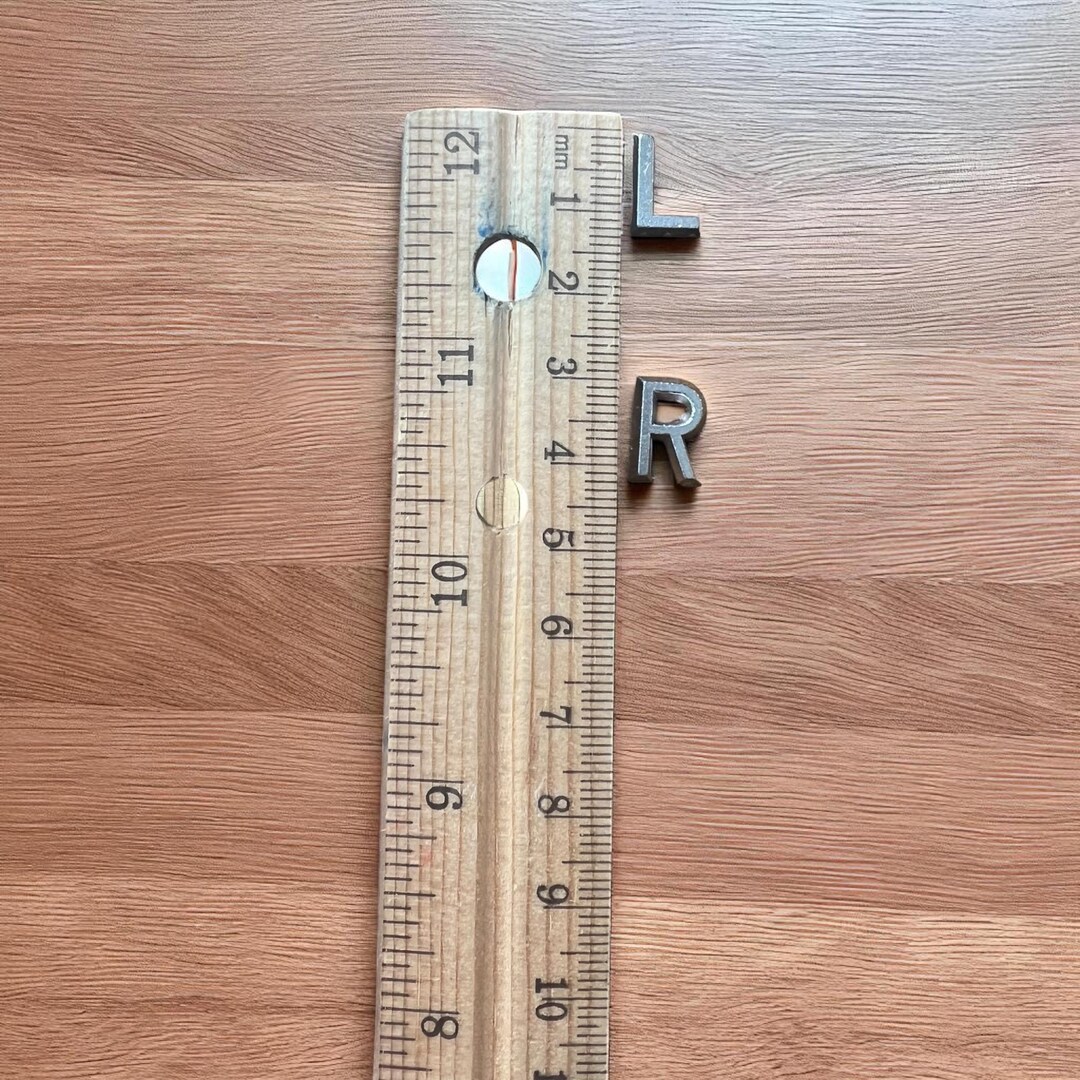 R & L Lead Letters-lead Letters- X-ray Marker Letters-radiology Lead ...