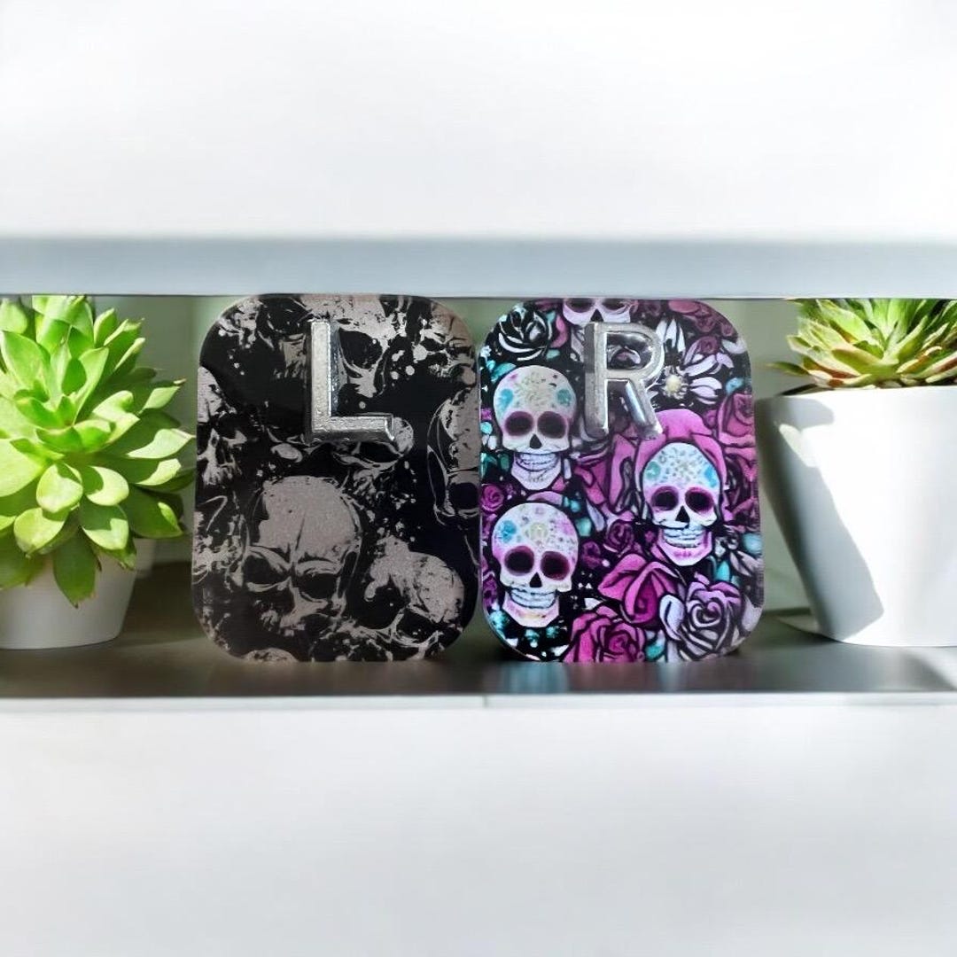 Pink & Tan Skull X-ray Markers- Pink Skull X-ray Markers- Radiology X ...