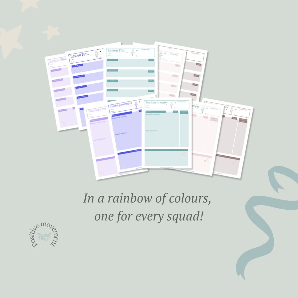 Ballet Teacher Lesson Plan Bundle, Digital Dance Lesson Plan Template ...