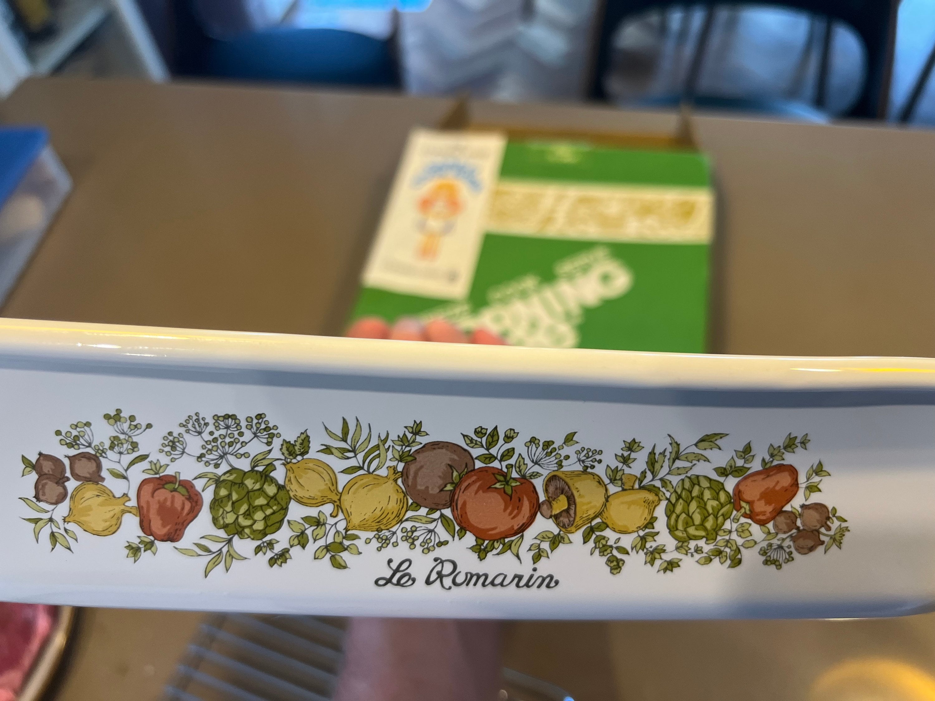 NEW Rare Vintage Corningware A21 Roaster Spice O Life, Le Romarin ...