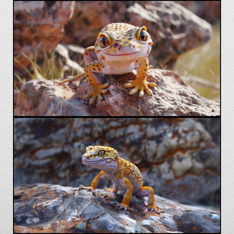 Samsung Frame TV Digital Download Leopard Geckos Spotted Lizards ...