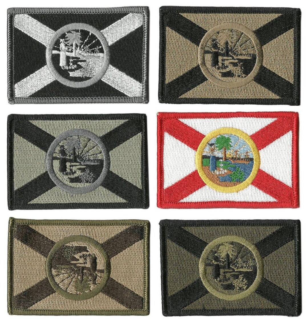 Buckup Tactical Morale Patch Hook Florida Tallahassee State Patches 3x2 ...