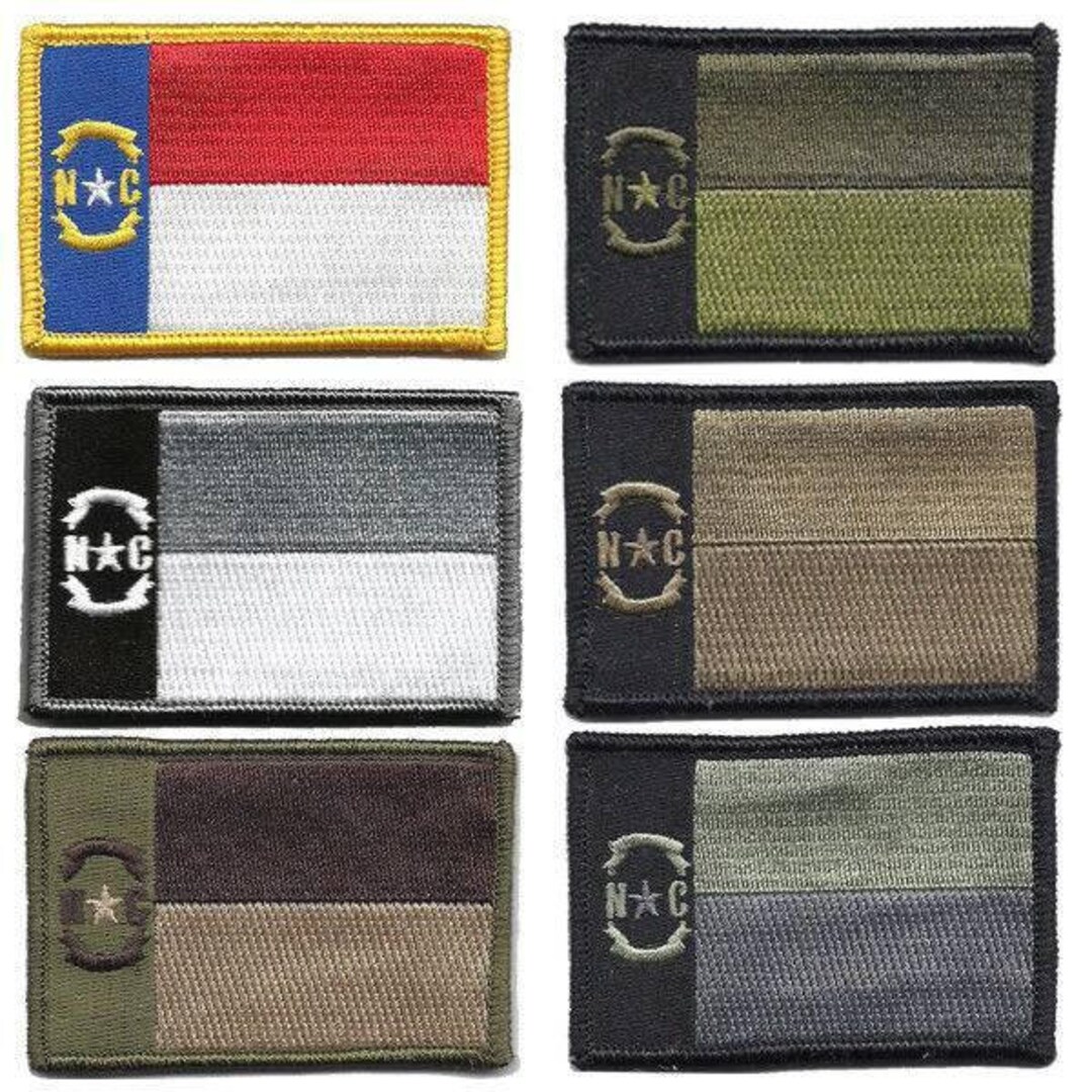 Buckup Tactical Morale Patch Hook North Carolina Raleigh State Patches ...