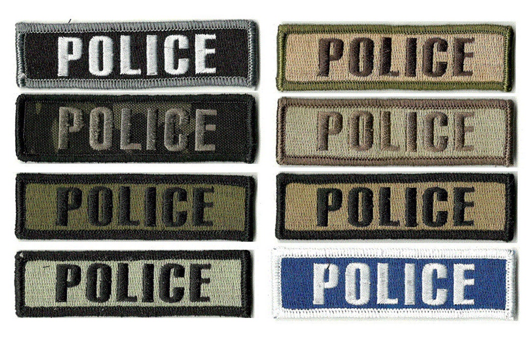 Buckup Tactical Morale Patch Hook Police PD Officer Morale Patches 3 ...