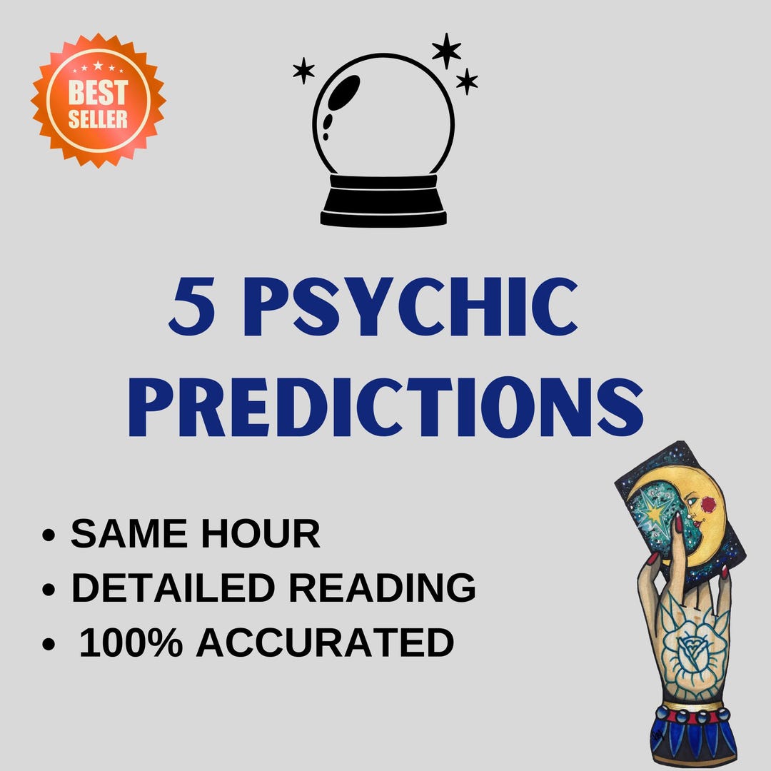 5 Future Psychic Predictions, Very Detailed and %100 Accurated Future ...