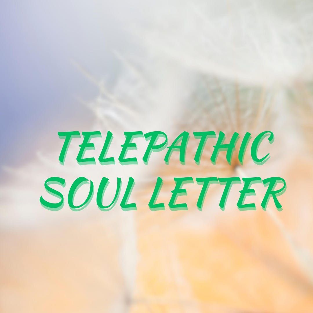 Channeled Love Letter to His Soul: Psychic Reading (PDF) - Etsy