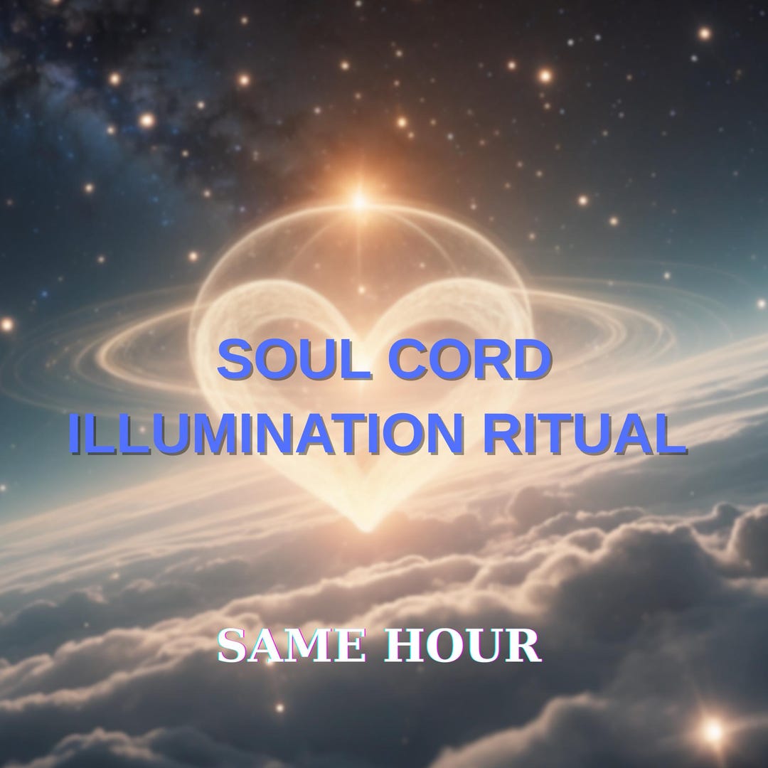 Soul Cord Illumination Ritual, Channel Emotional Clarity, Heart Toheart ...