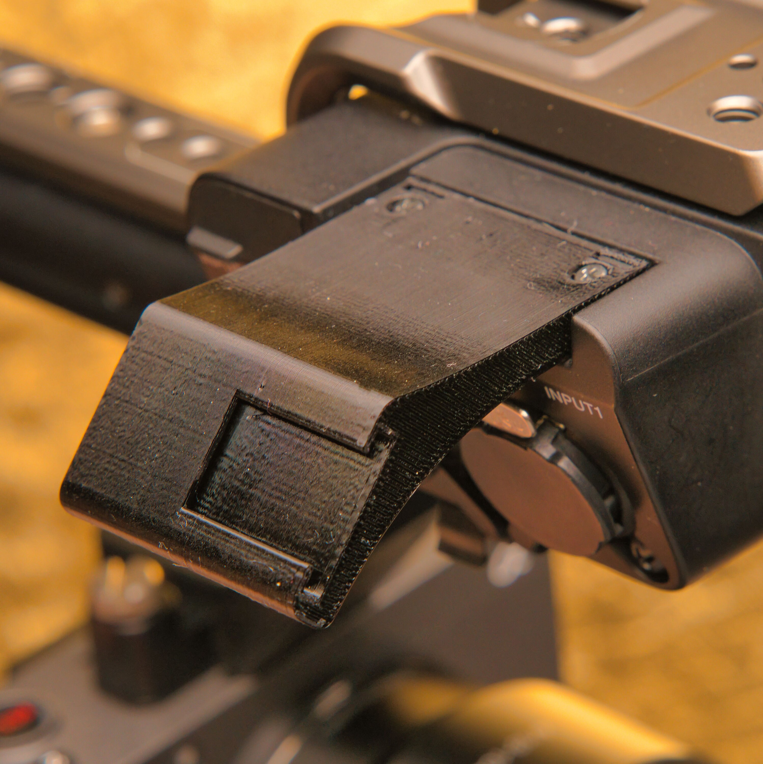 FX3 FX30 Mic-mount to Cold Shoe Adapter 3D Print File | .STEP FILE - Etsy