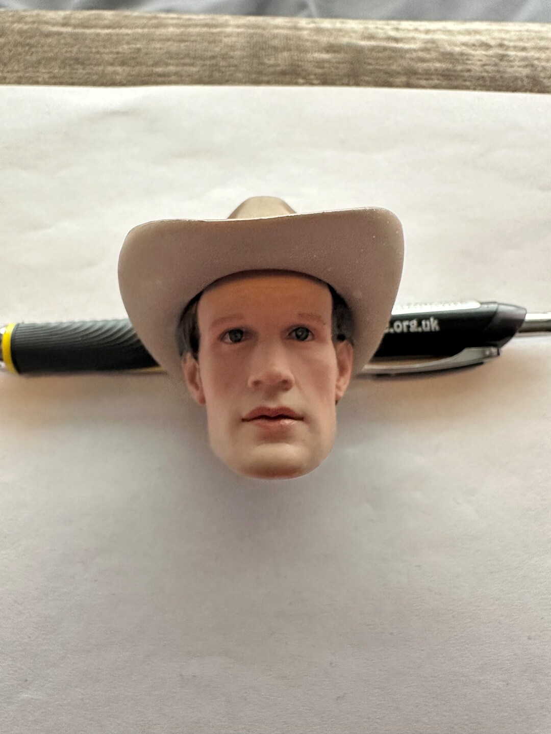 1/6 Scale Character Head With Stetson - Etsy