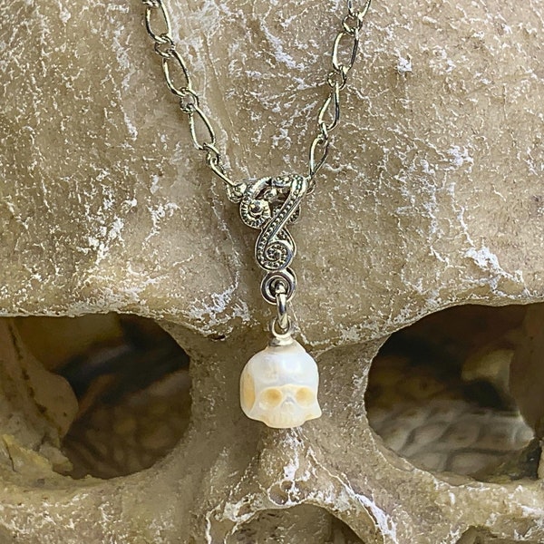 Pearl Jewelry Skull - Etsy