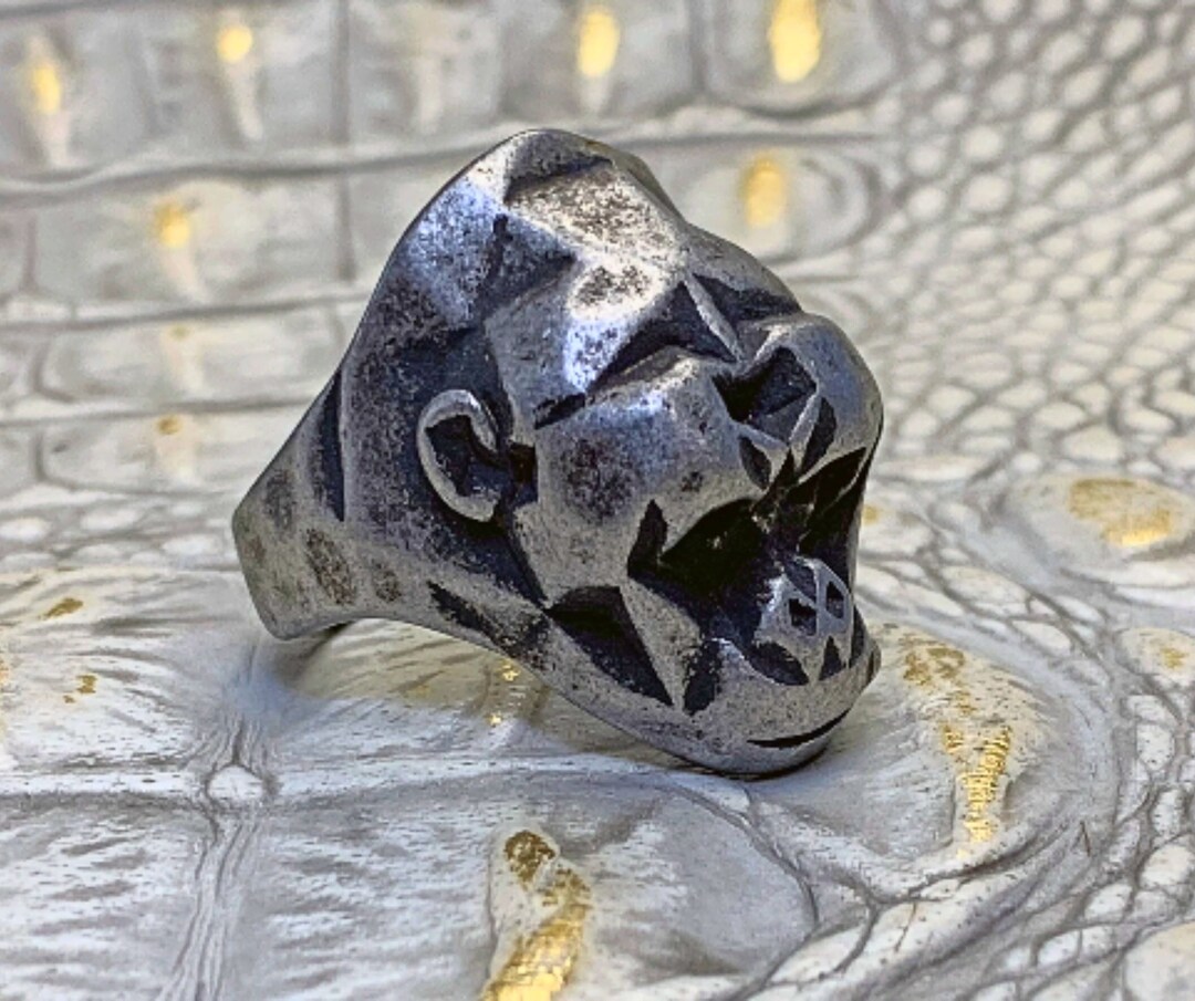 Gorilla Ring|chiseled 316L Stainless Steel, Matte Finish|king Kong Ring ...