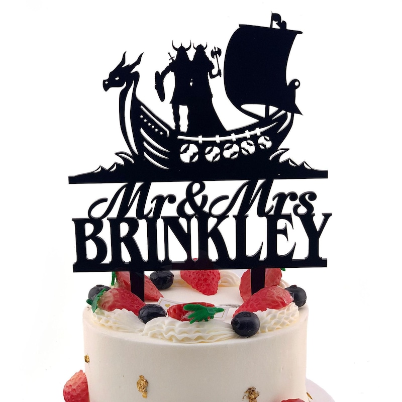 Ship Cake Topper - Etsy