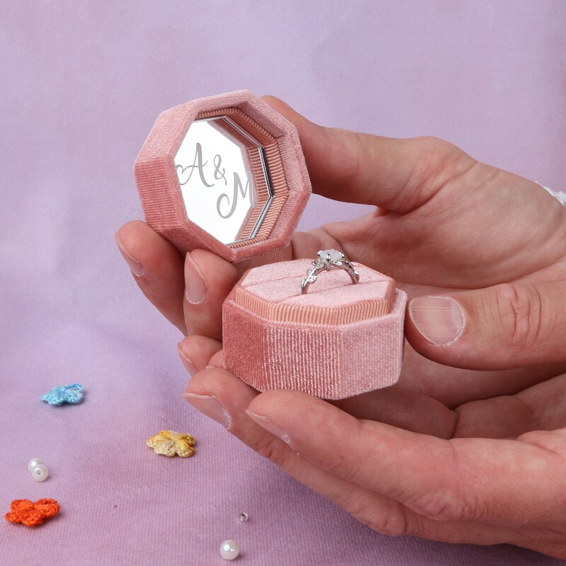 Velvet Ring Box - Etsy
