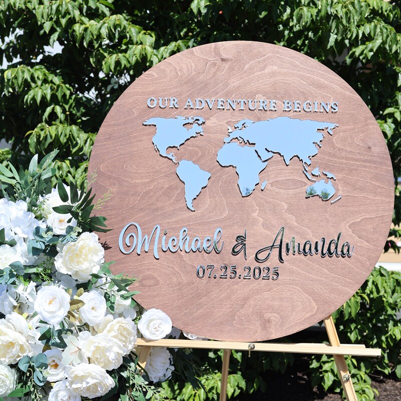 Map Guest Book - Etsy