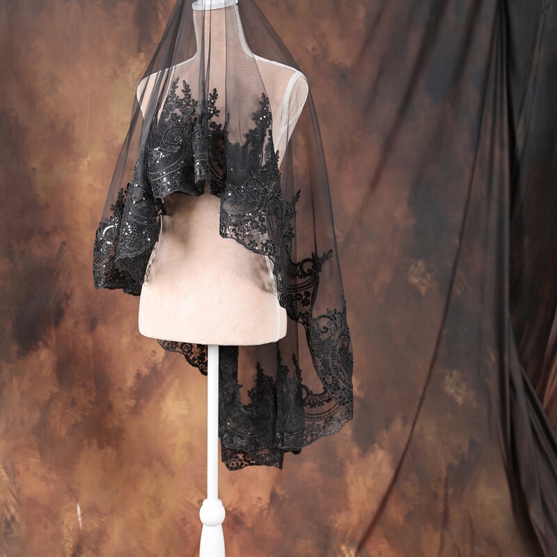 Mourning Veil - Etsy