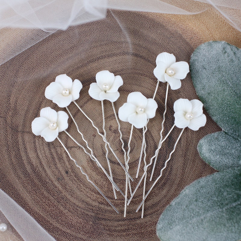 Pearl Hair Pins - Etsy