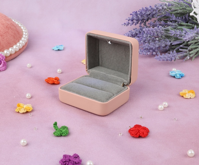 Personalized LED Engagement Ring Box: Proposal Ring Bearer - Etsy
