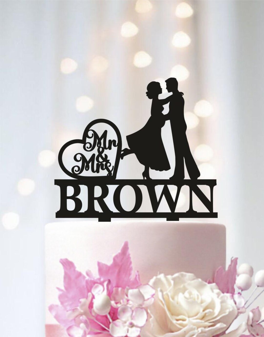 Pregnant Wedding Cake Topper Pregnant Cake Topper Mr and Mrs Pregnant ...