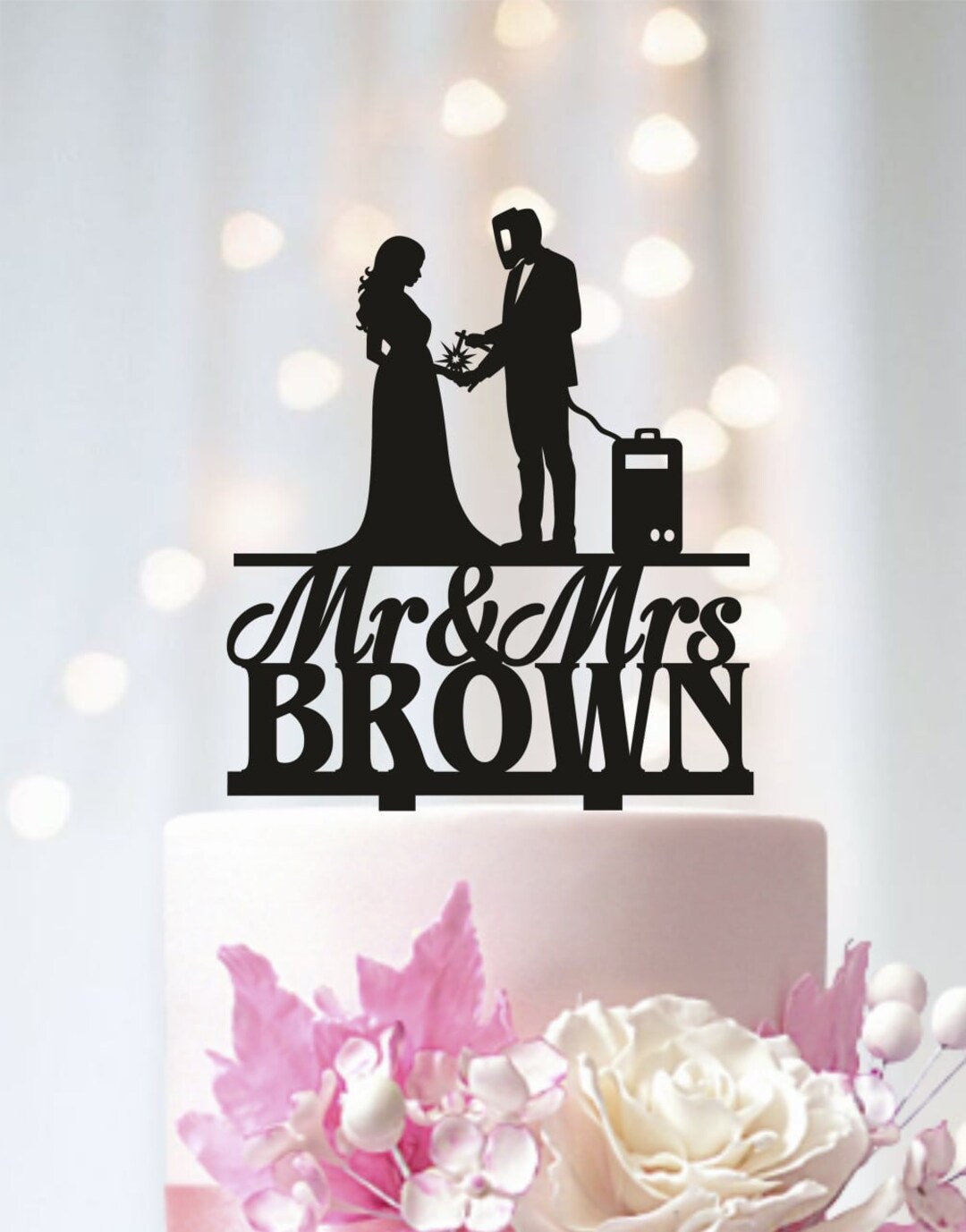 Welder Wedding Cake Topper, Welding Soldering Wedding Topper, Welder ...