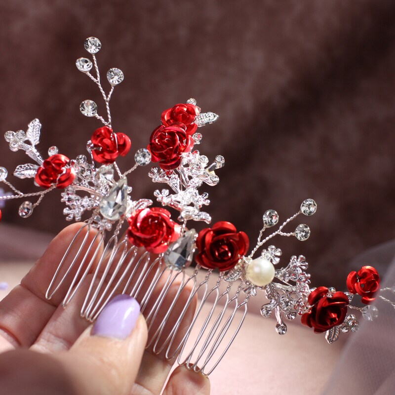 Red Hair Comb - Etsy UK