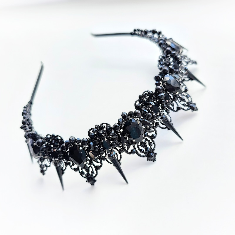 Goth Tiara - Etsy