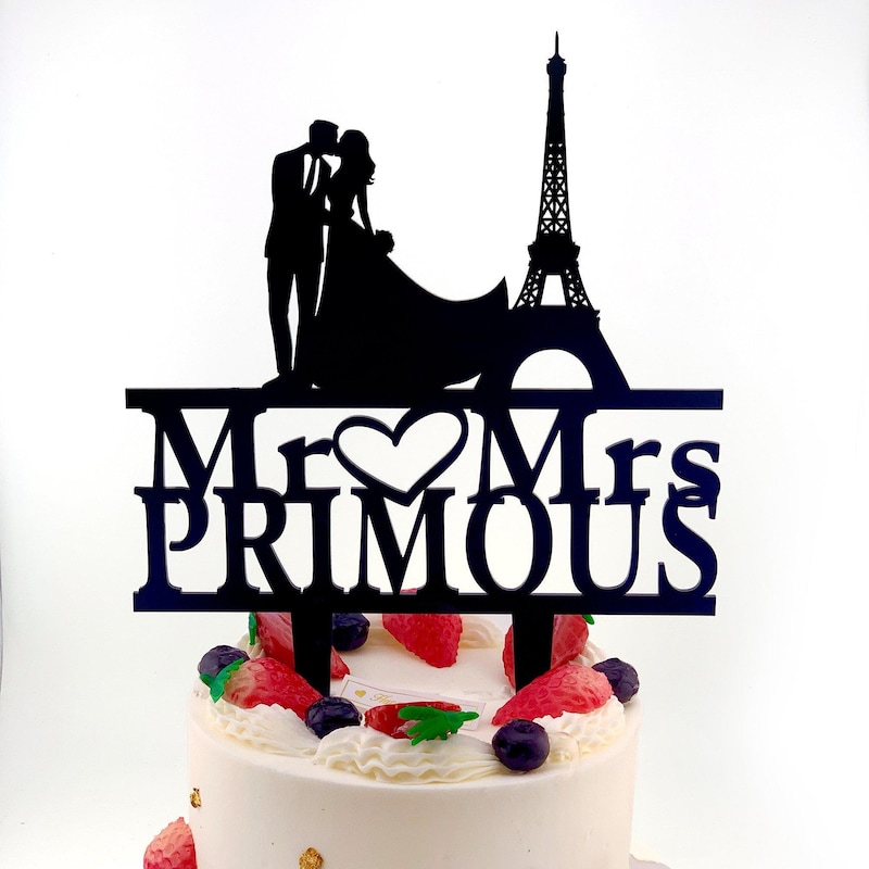 Paris Cake Topper - Etsy