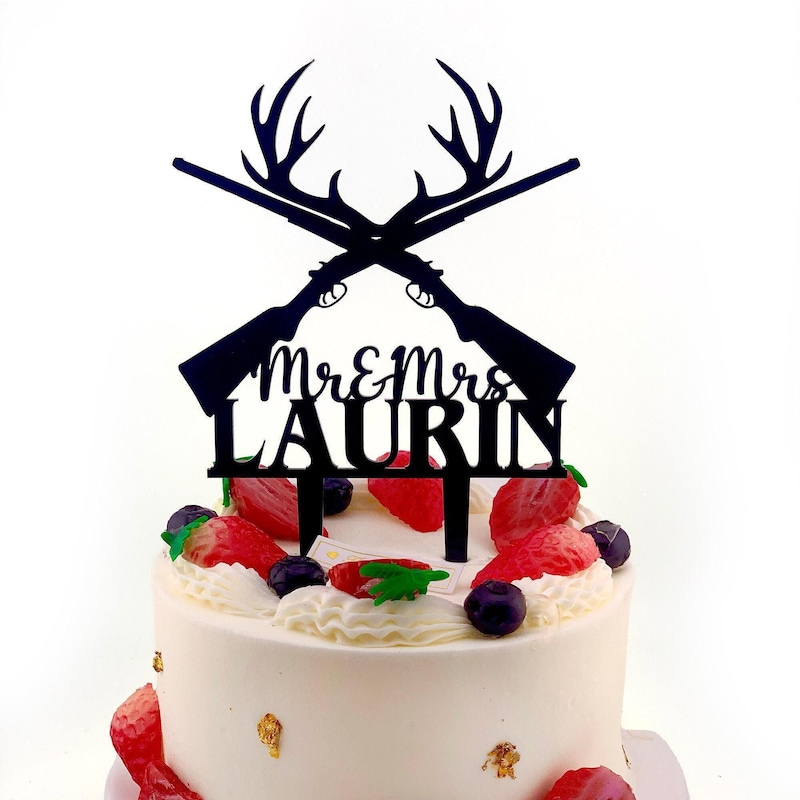 Hunting Cake Topper - Etsy