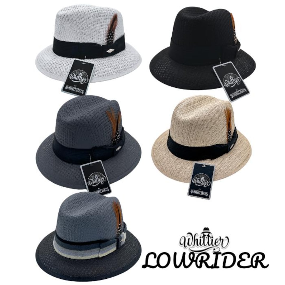 Chicano Lowriders - Authentic Whittier Lowrider Hat - Black - Snap Brim ...