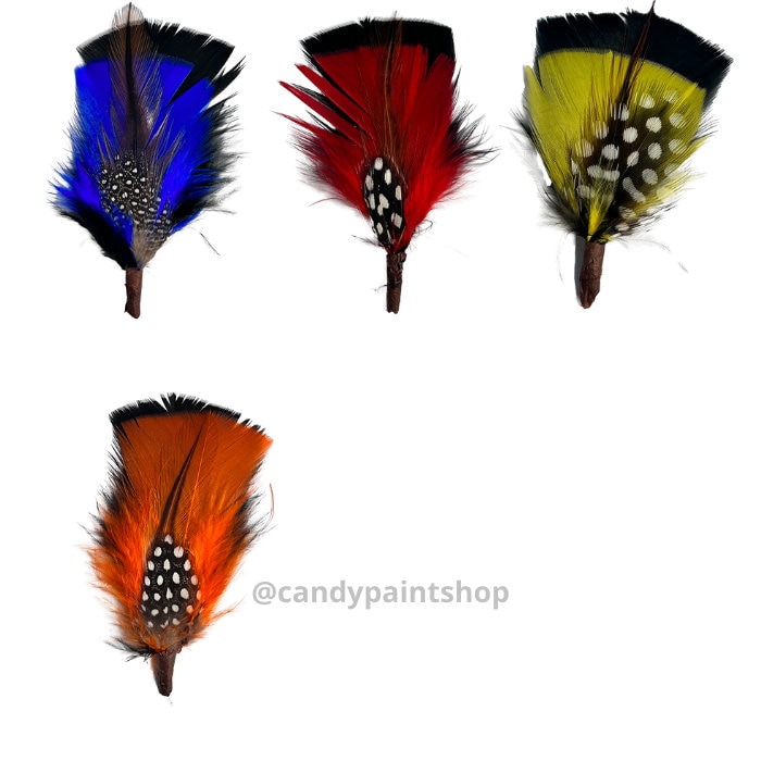 5 Feather Pack Stetson Lowrider Fedora Pachuco Cowboy Hat Hatband ...