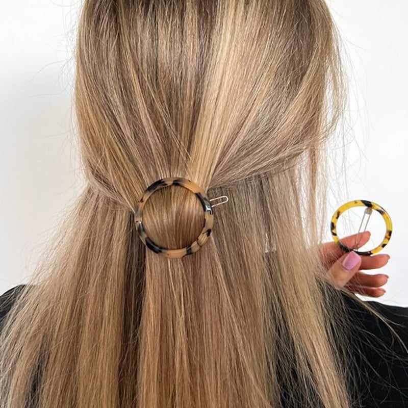 Tortoise Hair Clip - Etsy