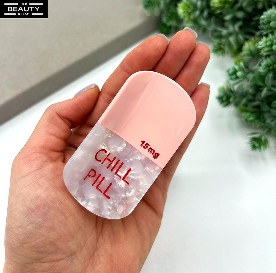 Chill Pill Hair Clip, Nurse Hair Clip, Pink Hair Claw, Medical Doctor ...