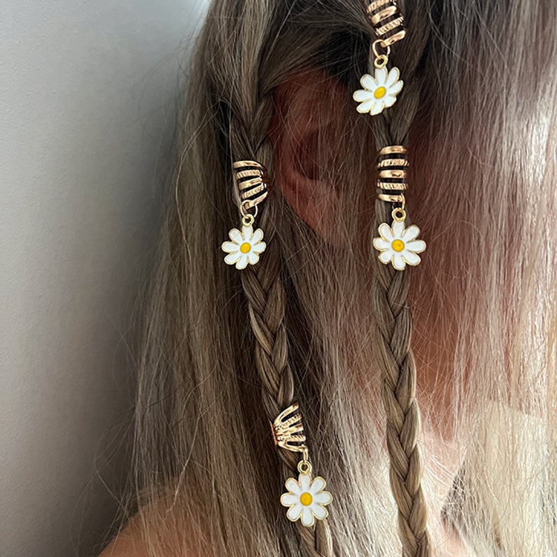 Gold Hair Cuff for Braids - Etsy