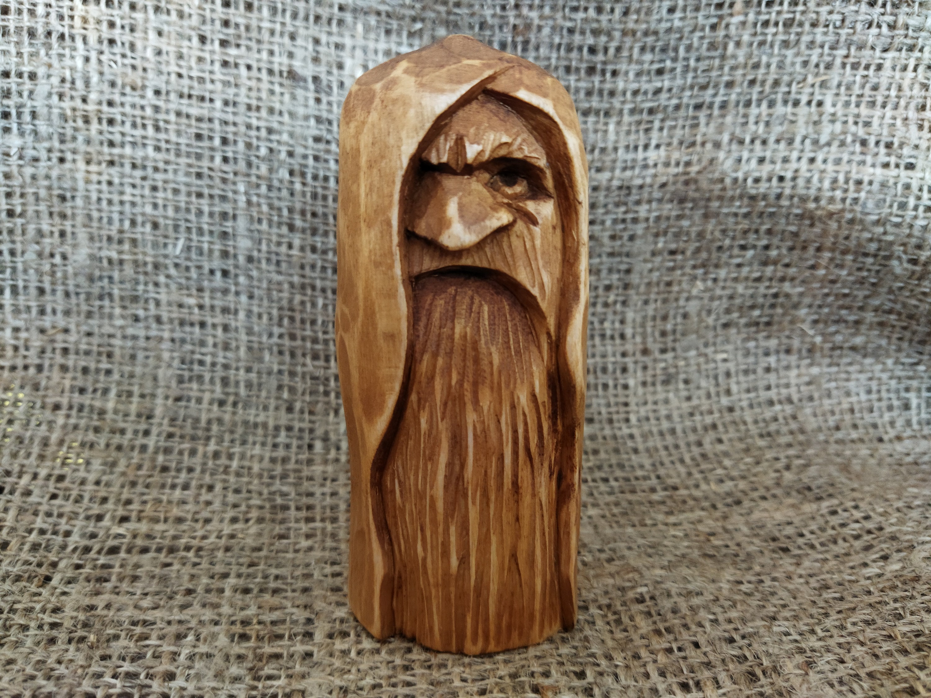 Wooden Odin Sculpture. Norse Allfather. Handmade Viking Gift. - Etsy