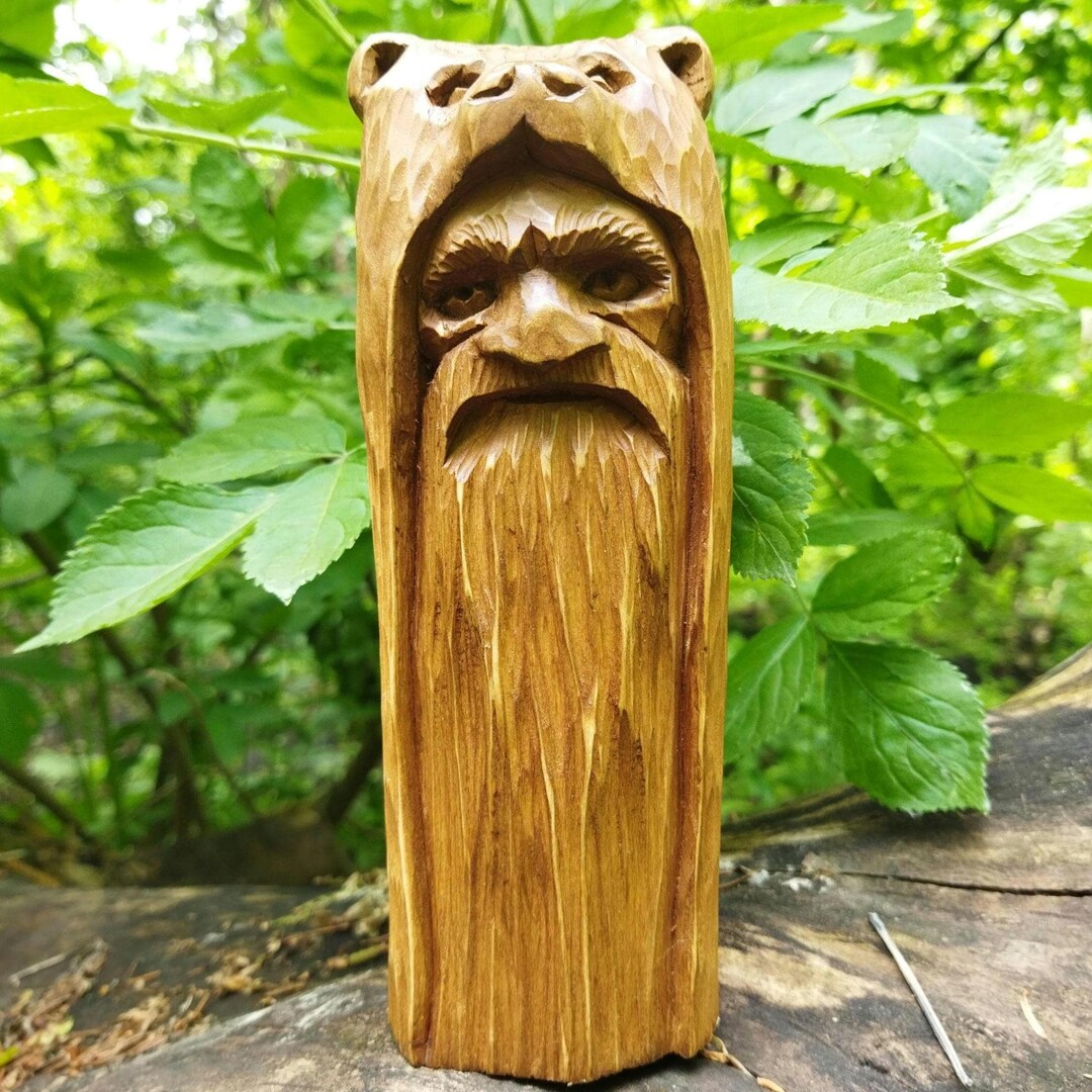 Veles Statue. Slavic God of Wisdom and Wild Nature, Hand Carved. - Etsy