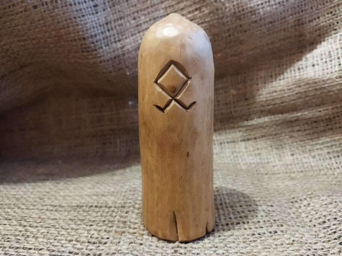 Odin Statue. Wood Carving. Scandinavian Mythology. Nordic Gods. Wotan ...