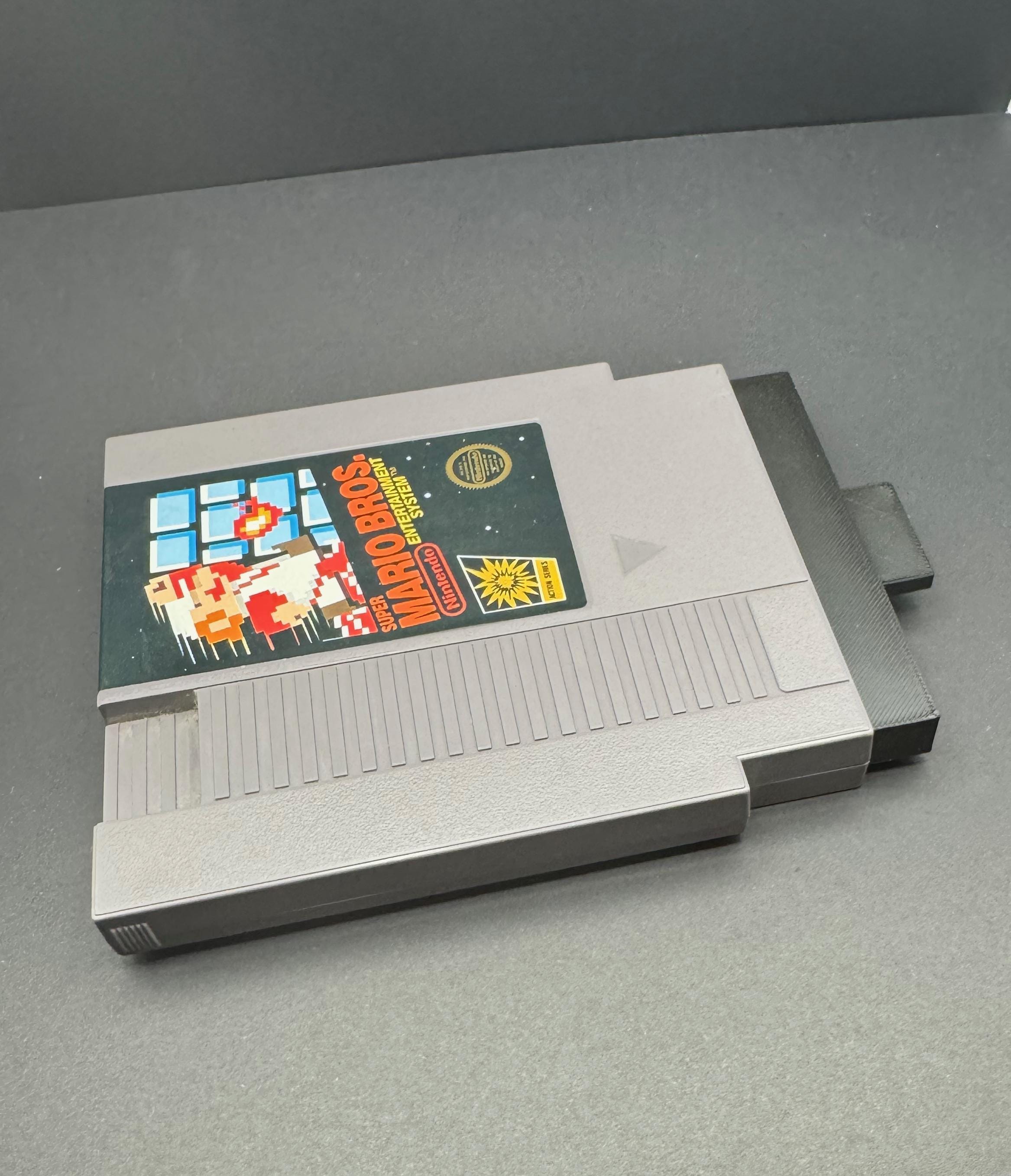 3D Printed Dust Cover for Nintendo NES Game Cartridges - Protect Your ...