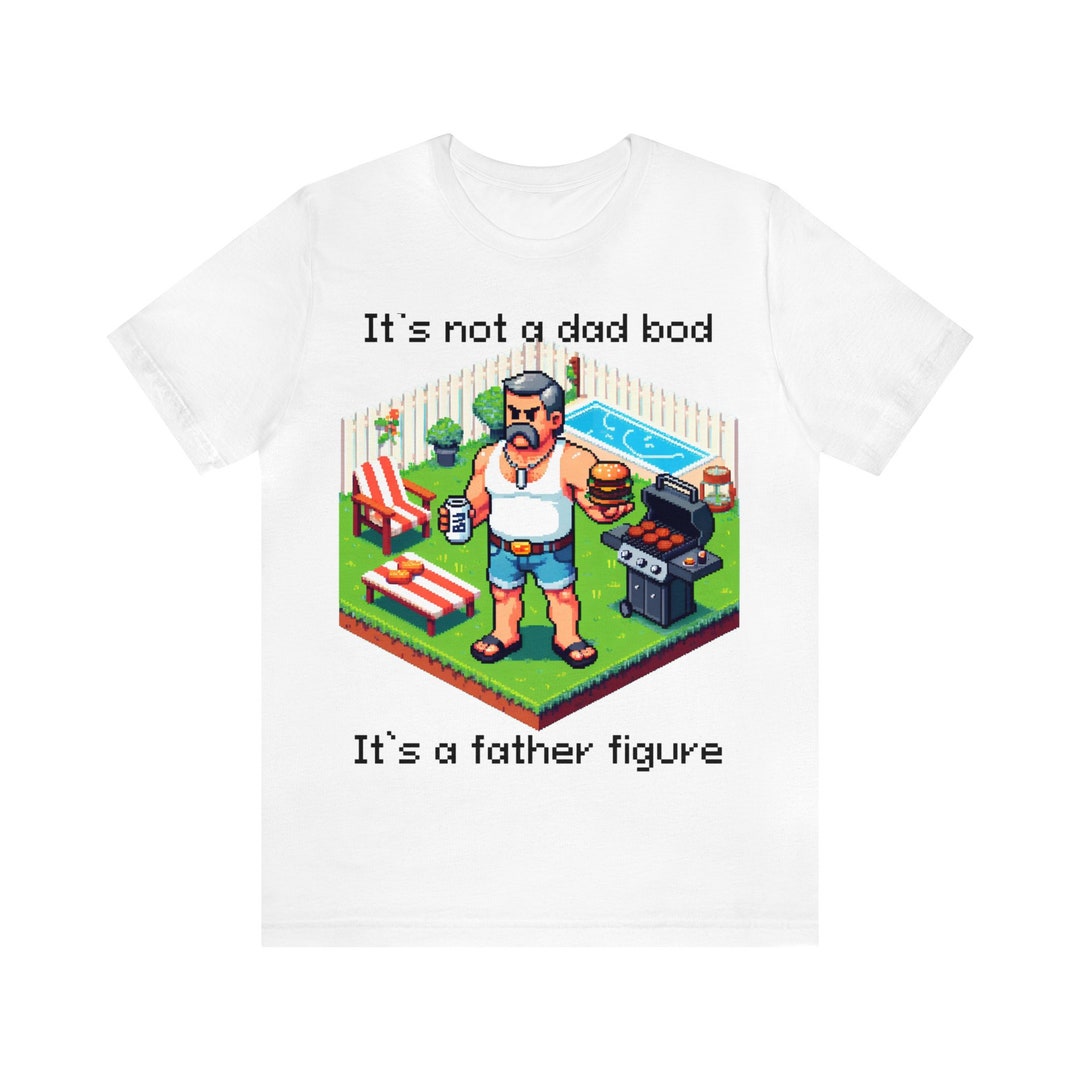 Dad Bod 8 Bit Shirt, Dark Humor Shirt, Funny Shirt, Gift for Him ...