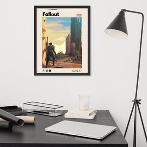 Fallout Poster Video Game Art Print Gaming Decor Game Room Wall Art ...