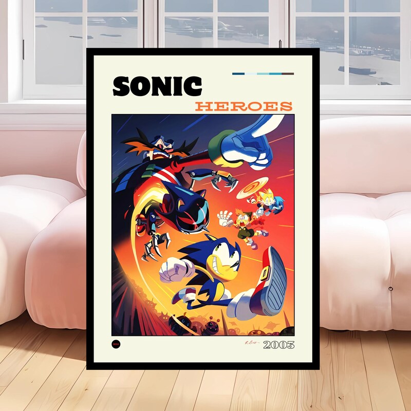 Sonic Poster - Etsy