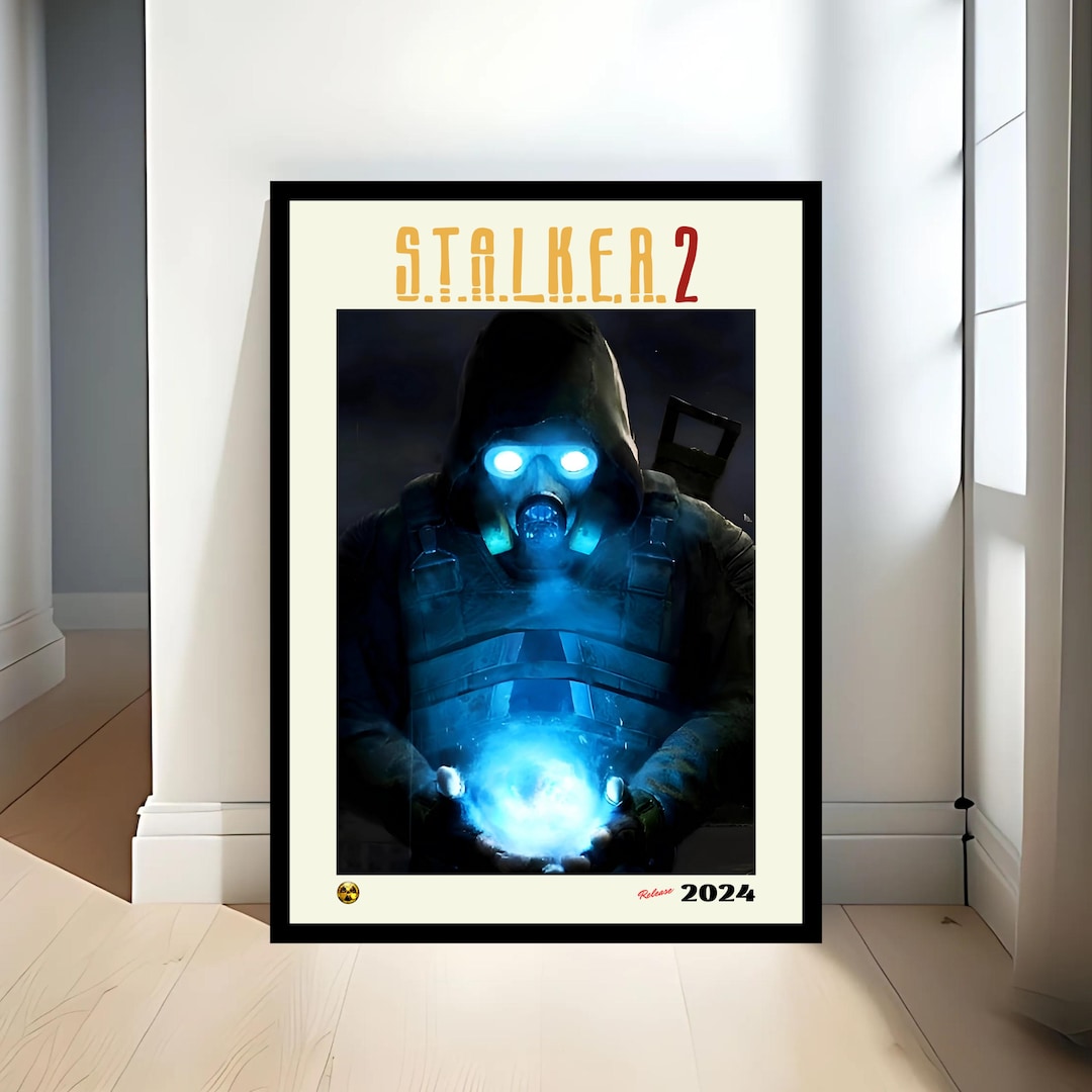 Stalker 2: Heart of Chernoby Poster-gaming Print-game Room Wall Decor ...