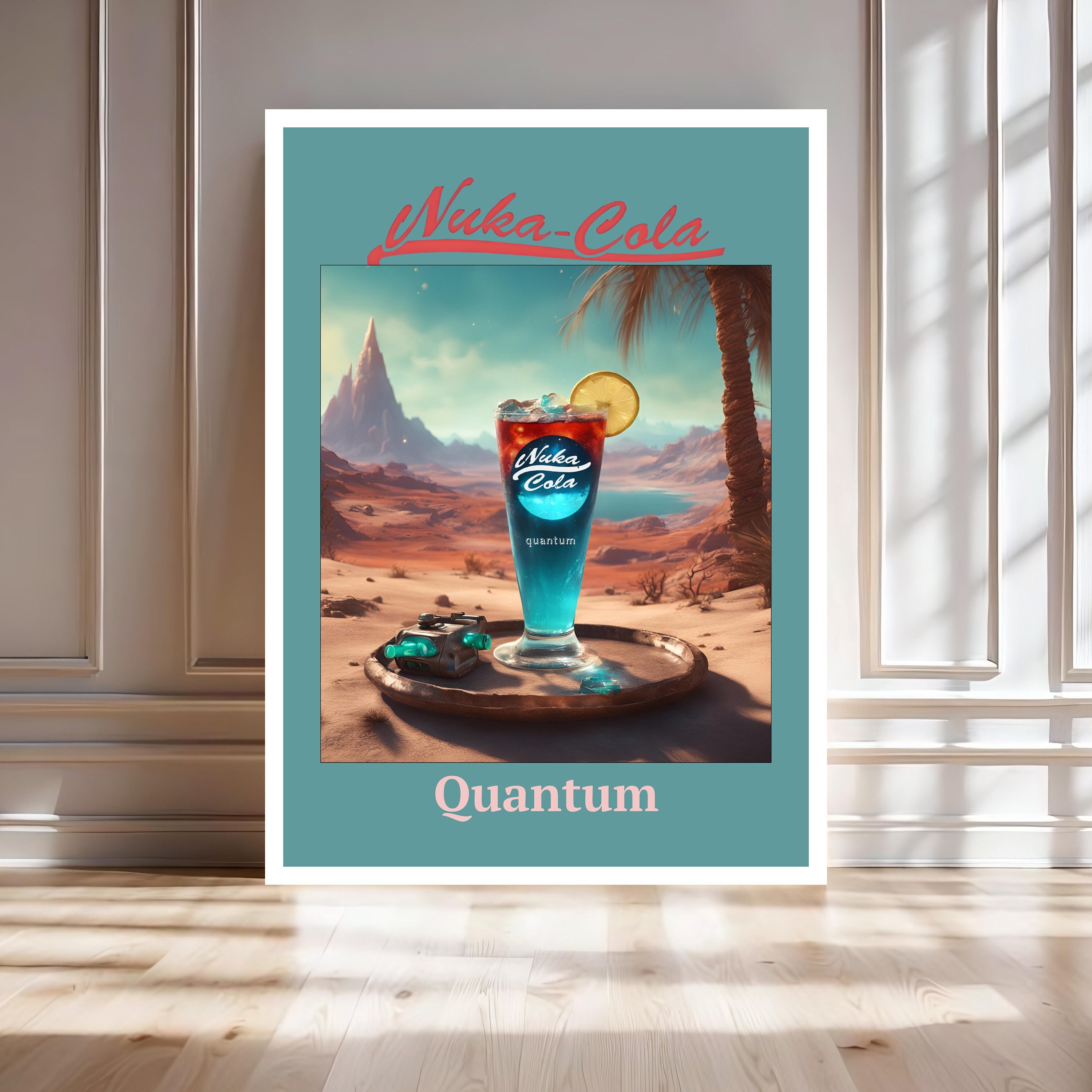 Nuka Cola Quantum Poster-fallout Art Print-game Room Decor-video Game ...