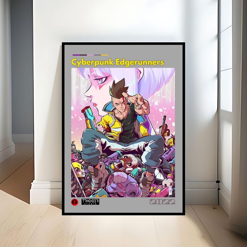 Cyberpunk Edgerunner Poster - Etsy