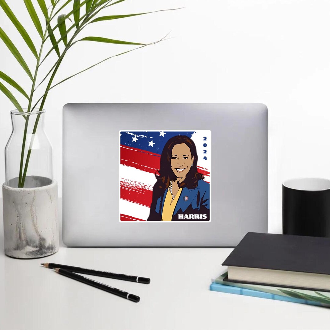 Kamala Harris 2024 Election Sticker Vinyl Bumper Decal for Presidential ...