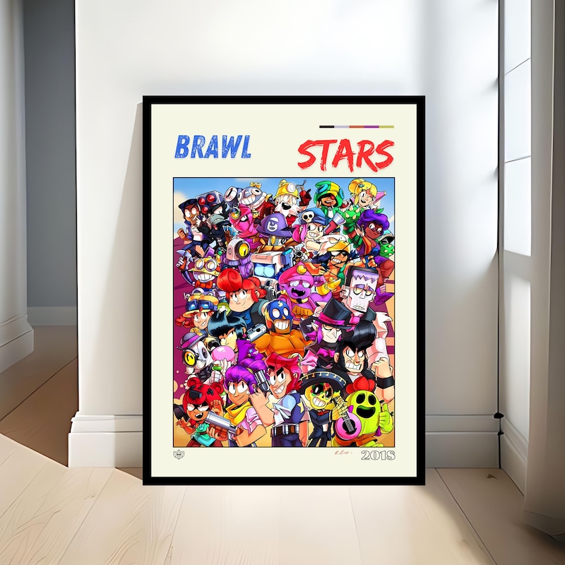 Brawl Stars Posters - Etsy