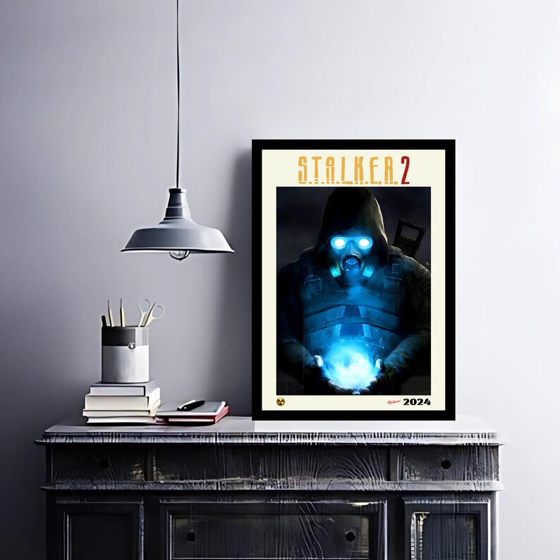 Stalker 2: Heart of Chernoby Poster-gaming Print-game Room Wall Decor ...
