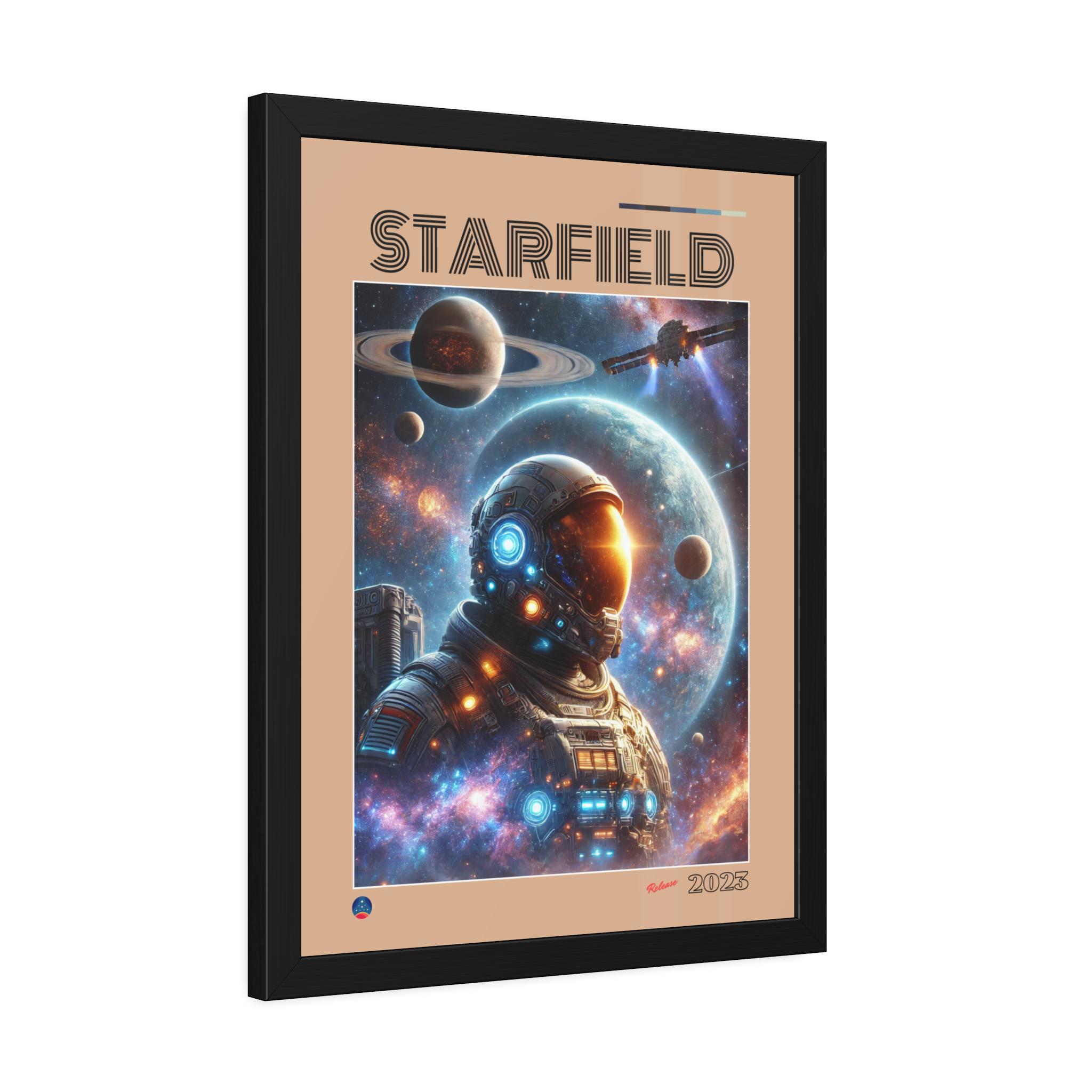 Starfield Digital Poster-gaming Print-game Room Wall Decor-game Theme ...