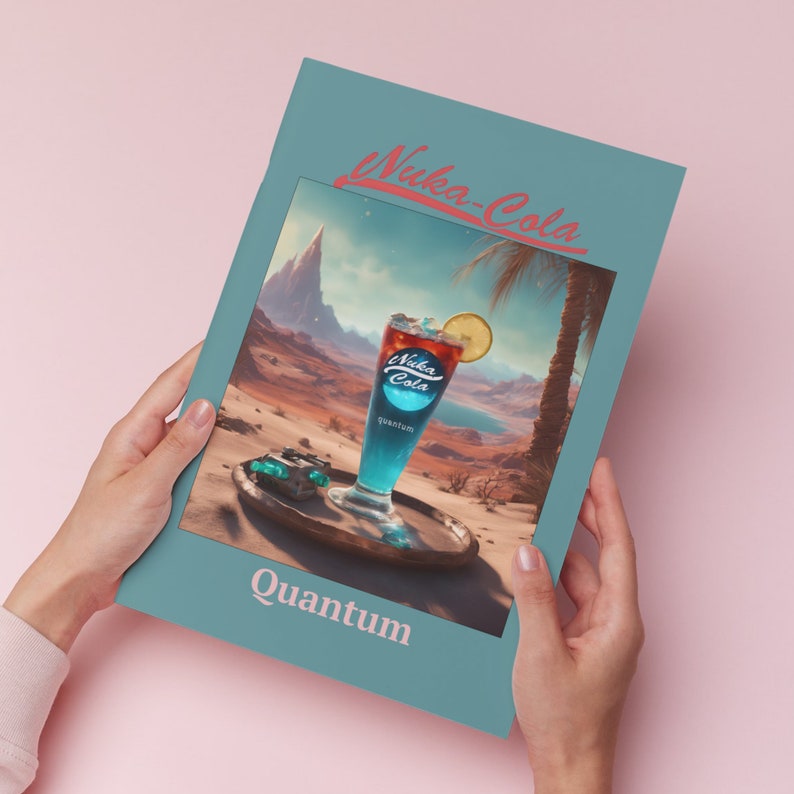 Nuka Cola Quantum Poster-fallout Art Print-game Room Decor-video Game Art-perfect Game Gift Cool ...