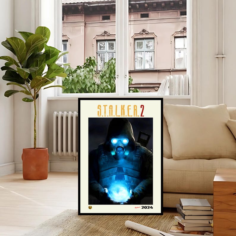 Stalker 2: Heart of Chernoby Poster-gaming Print-game Room Wall Decor ...